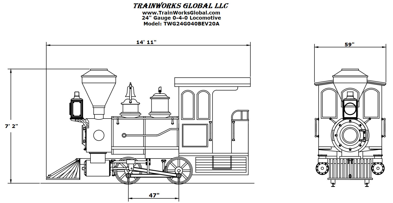 24 Gauge Locomotives | Trainworks Global